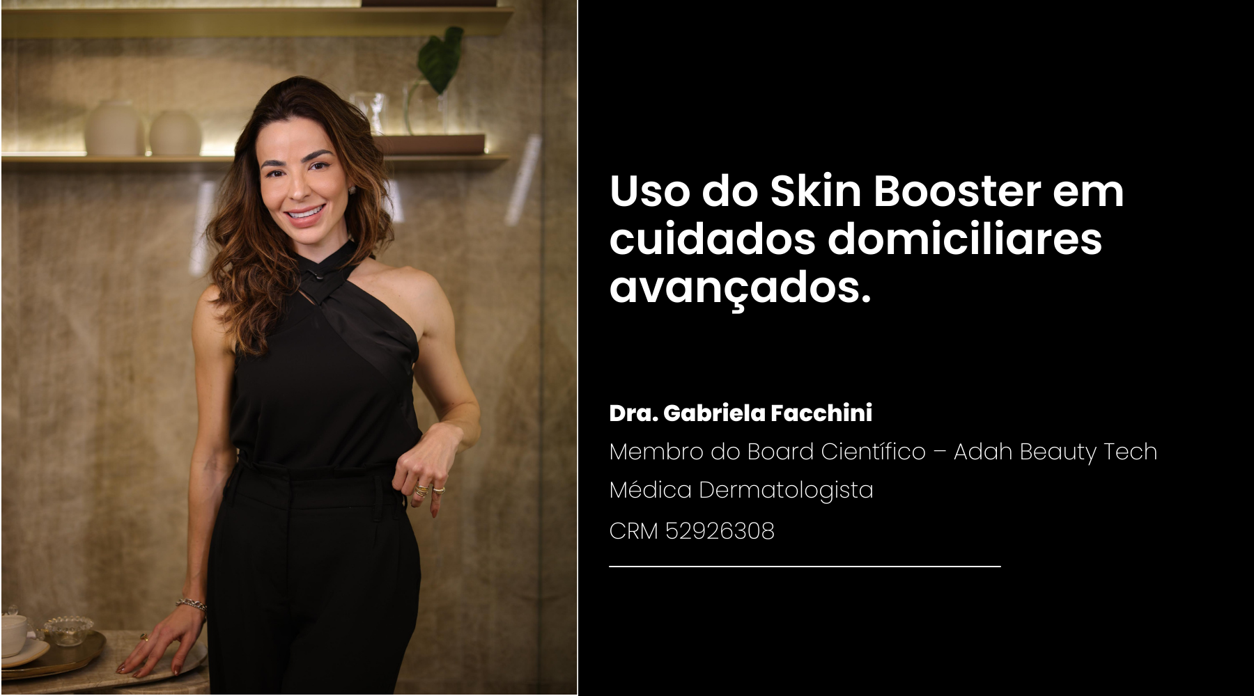 Uso do Skin booster em cuidados domiciliares avançados. – Adah Beauty Tech
